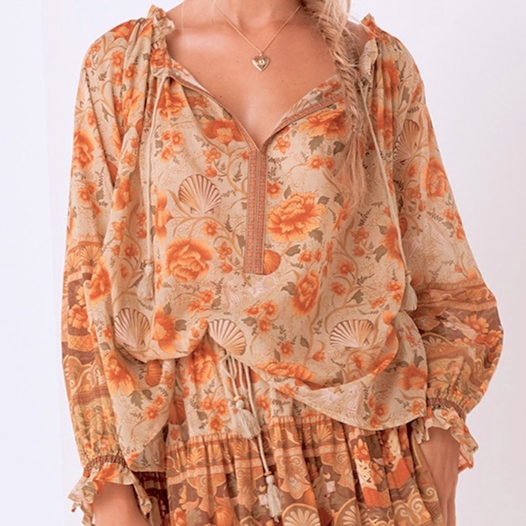 Spell | Tops | Spell Seashell Blouse | Poshmark